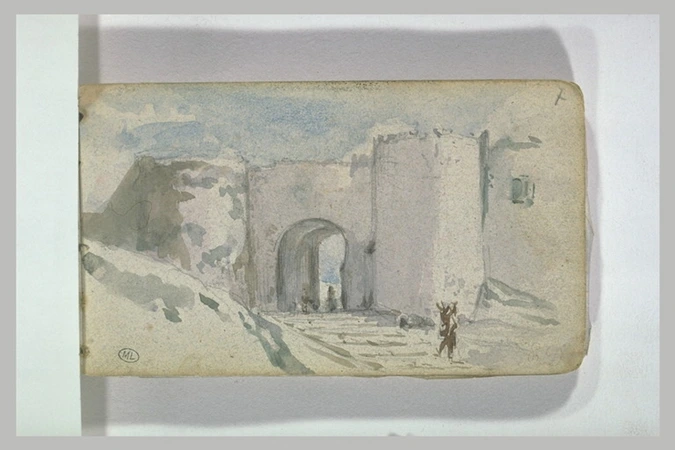 Porte d'une ville - Pierre Andrieu | Musée d'Orsay