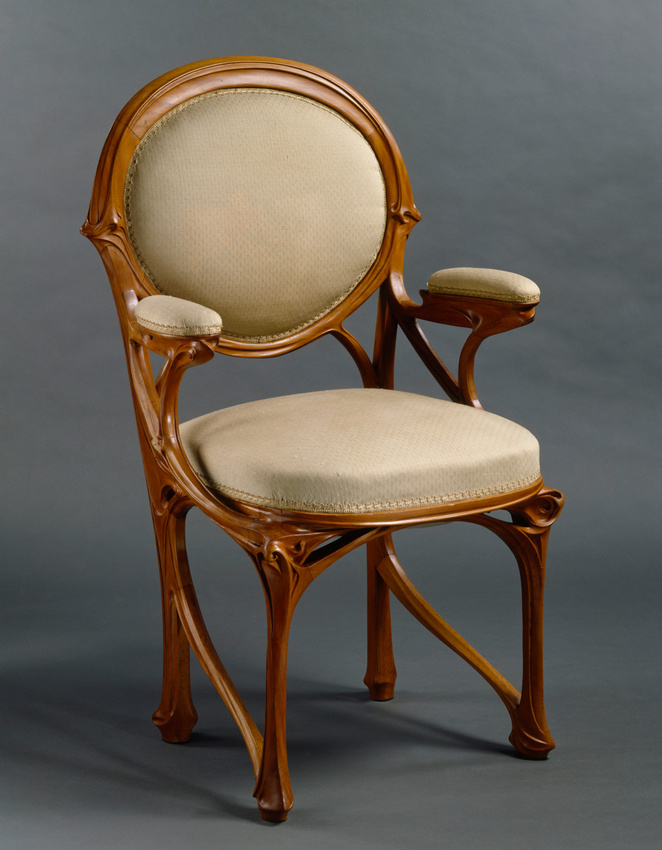 Fauteuil - Hector Guimard | Musée d'Orsay
