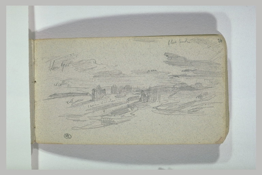 Paysage - Pierre Andrieu | Musée d'Orsay