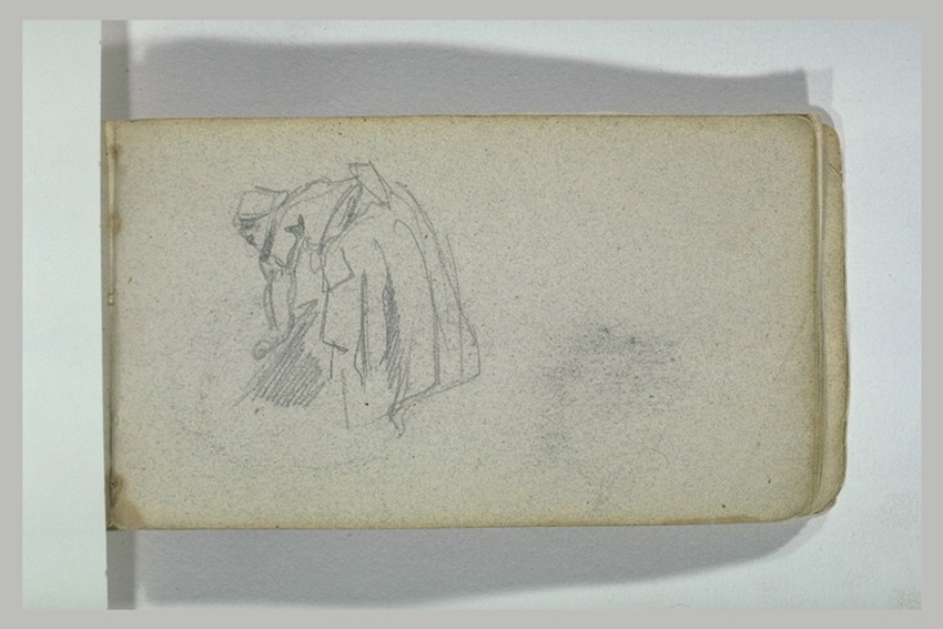 Femme, de dos, se penchant - Pierre Andrieu | Musée d'Orsay