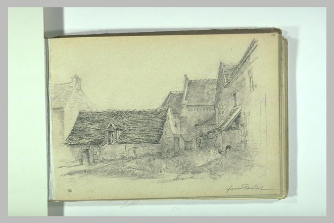 Une ferme - Léonide Bourges | Musée d'Orsay