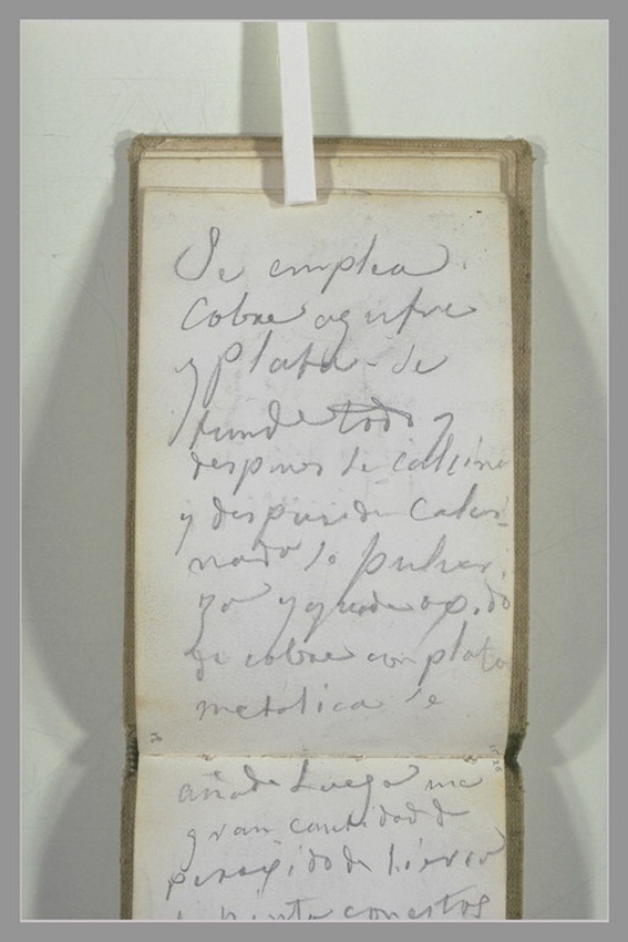 Annotations manuscrites - Mariano Fortuny y Marsal | Musée d'Orsay