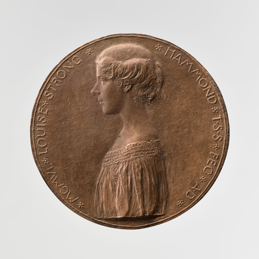 Louise Strong Hammond - Théodore Spicer-Simson | Musée d'Orsay