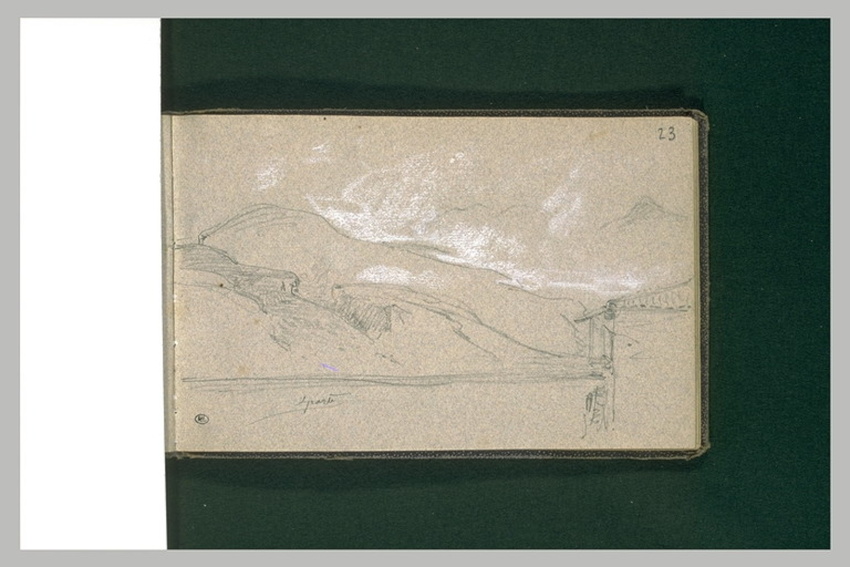 Paysage - Léon Belly | Musée d'Orsay