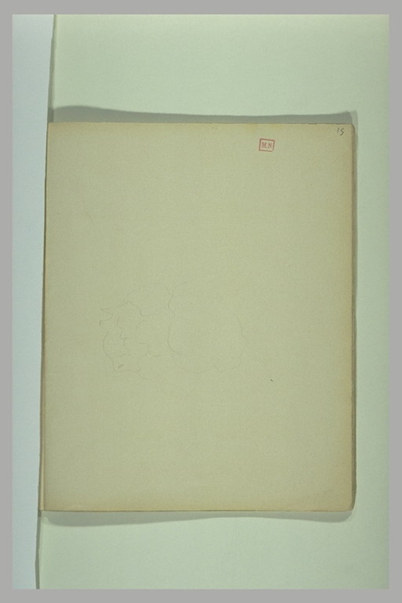 Croquis illisible - Auguste Rodin | Musée d'Orsay