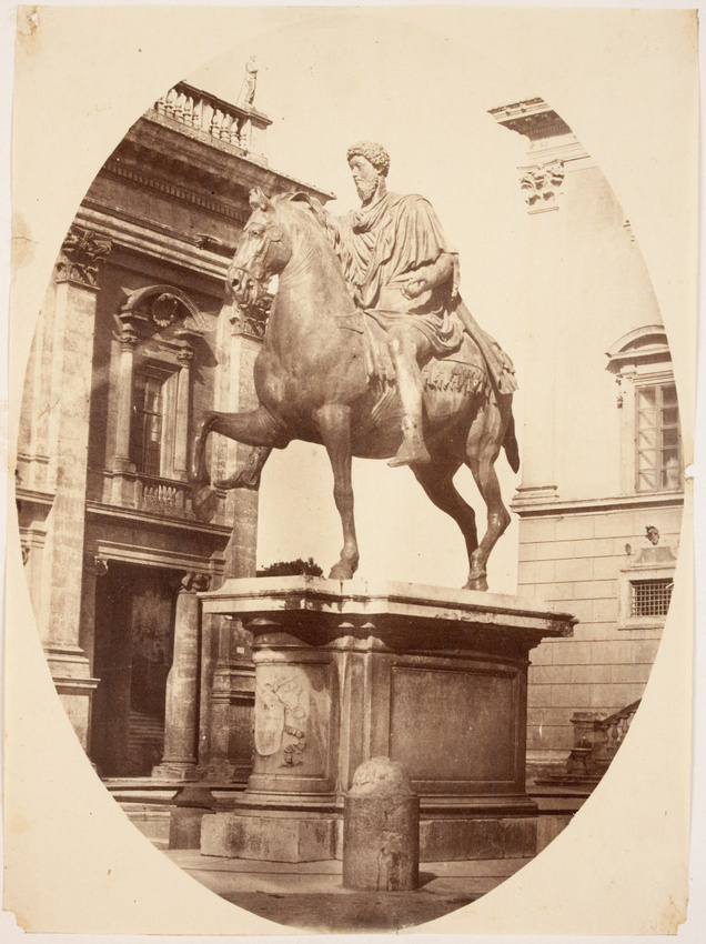 Place du Capitole, statue de Marc-Aurèle - Anonyme | Musée d'Orsay