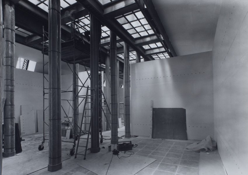 Galerie Bellechasse, construction des salles - Jim Purcell | Musée d'Orsay