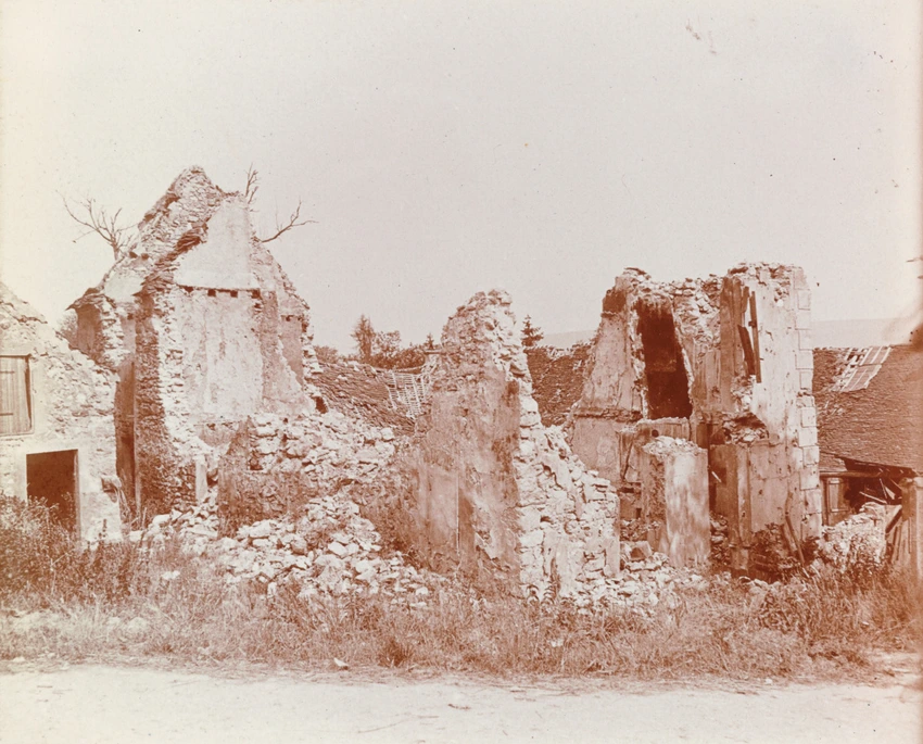 Maison en ruines - Charles Augustin Lhermitte | Musée d'Orsay