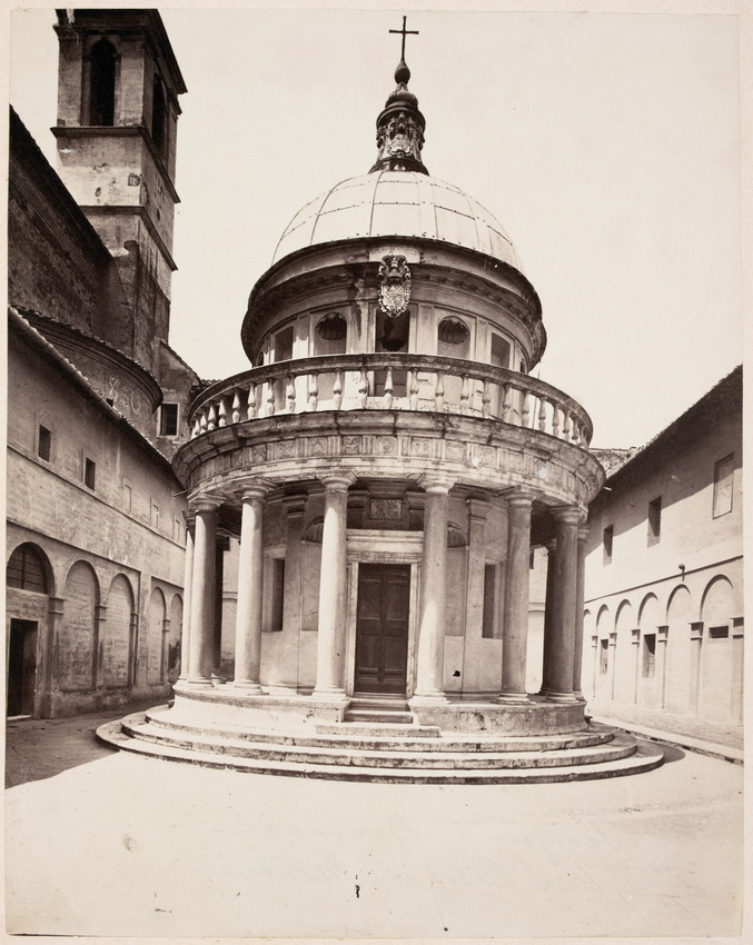 Rome, le "Tempietto" de Bramante - Anonyme | Musée d'Orsay