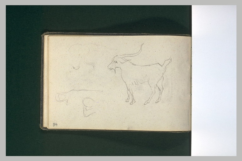 Chèvre - Léon Belly | Musée d'Orsay
