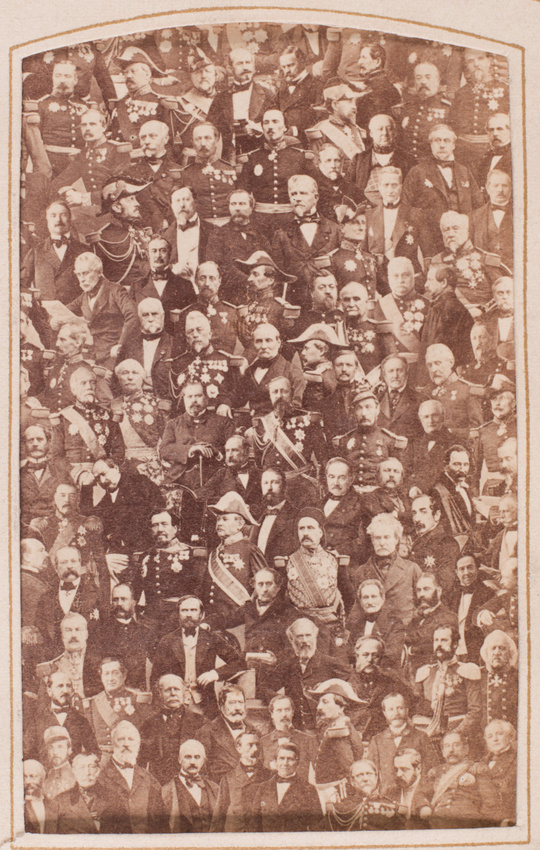Montage de portraits - André Adolphe Eugène Disdéri | Musée d'Orsay