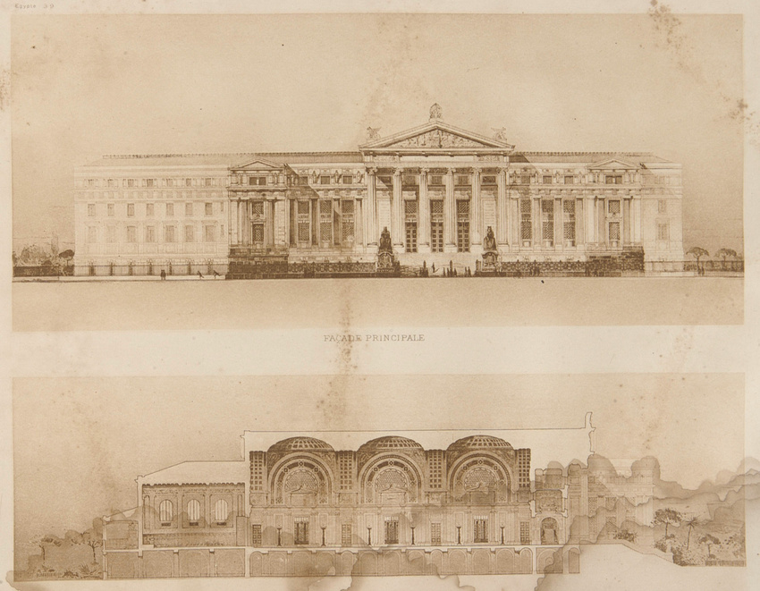 Palais de Justice du Caire - Raoul Brandon | Musée d'Orsay