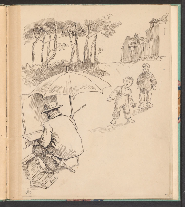 Tribulations du paysagiste : Anatole Tonnelet son chevalet - Charles ...