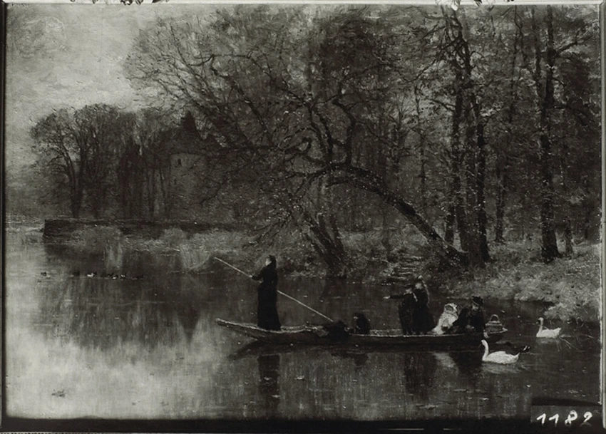 La Mare aux cygnes - Armand Charnay | Musée d'Orsay