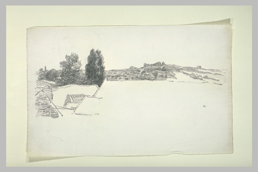 Paysage - Théophile Alexandre Steinlen | Musée d'Orsay