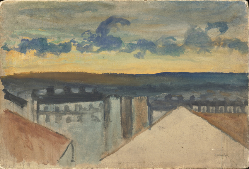 Paysage urbain - Théophile Alexandre Steinlen | Musée d'Orsay