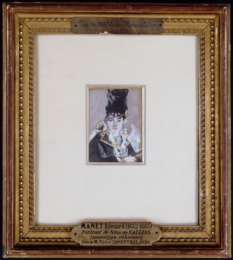 Portrait de Nina de Villard, Mme Callias - Edouard Manet | Musée d'Orsay