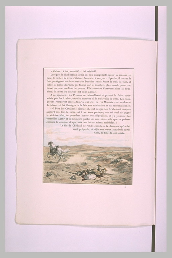 Mort de Satrape Cosrovan - Etienne Dinet | Musée d'Orsay