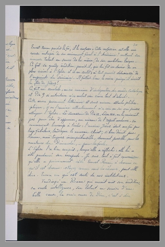 Texte manuscrit - Paul Gauguin | Musée d'Orsay