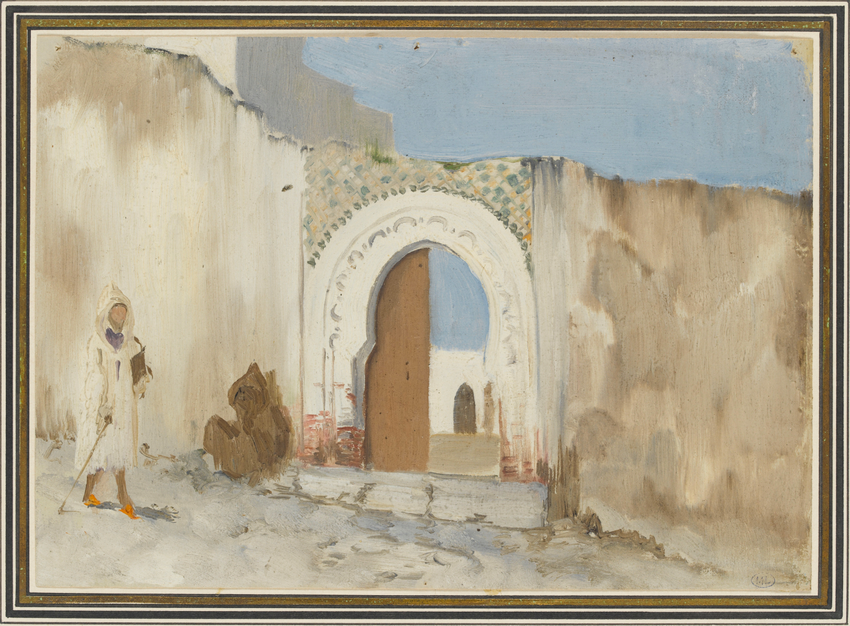 Entrée de ville au Maghreb - Henri Regnault | Musée d'Orsay