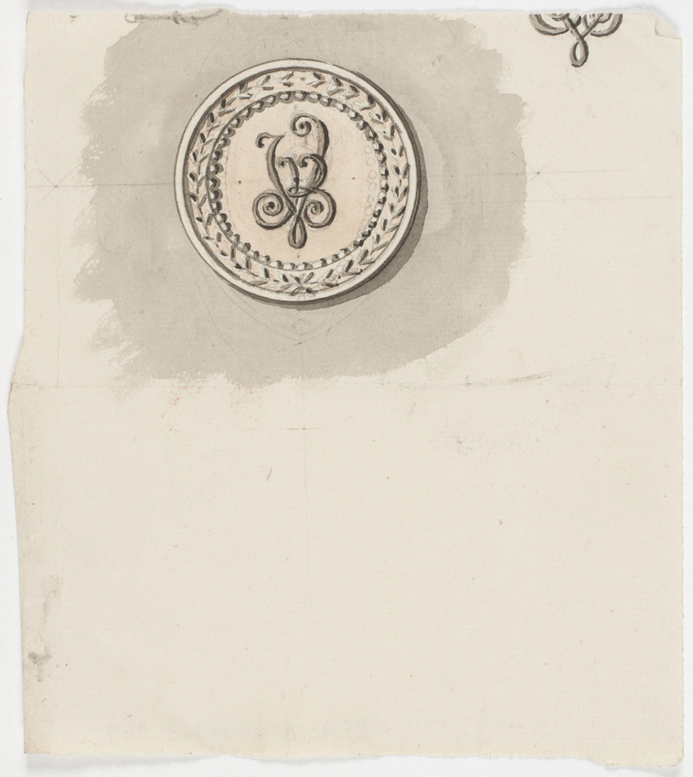 Médaillon avec le chiffre de Victor Baltard - Victor Baltard | Musée d ...