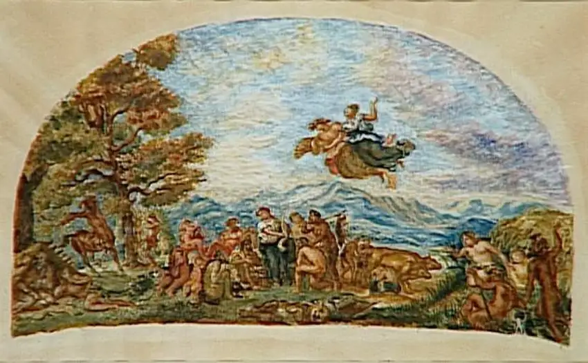 Orphée venant policer les grecs encore sauvages et leur enseigner les ...