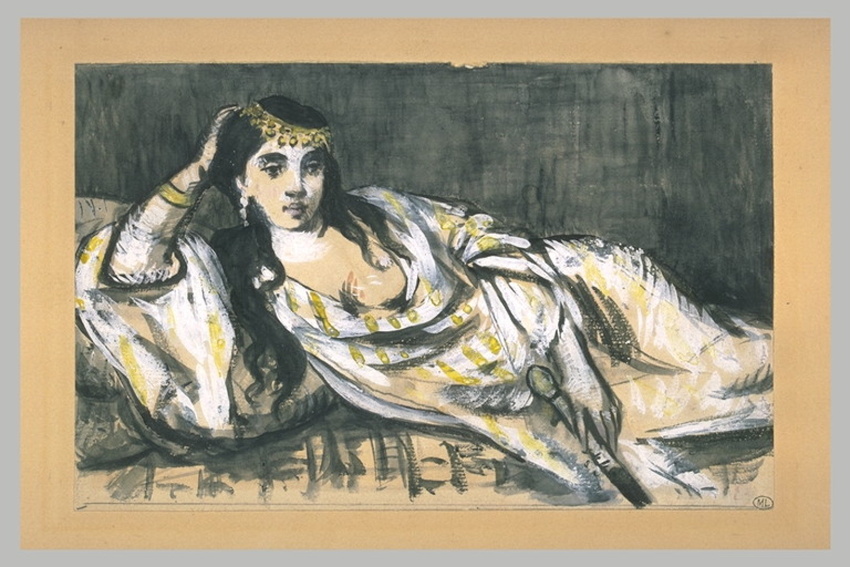 Odalisque - Edouard Manet | Musée d'Orsay