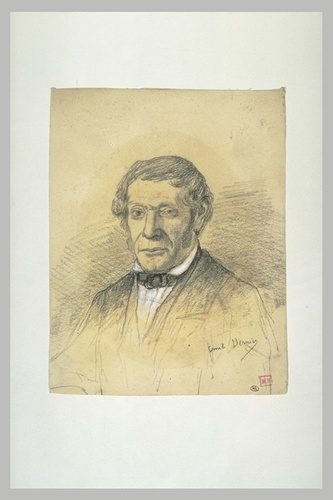 Portrait d'homme - Emile-Louis Vernier | Musée d'Orsay