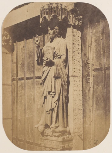 Cathédrale d'Amiens : le beau Dieu d'Amiens - M. E. Obry | Musée d'Orsay