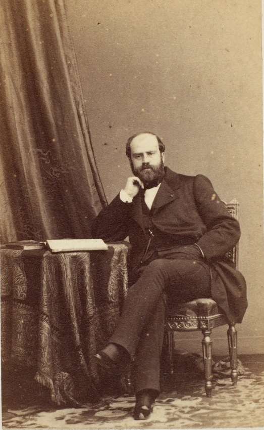 Portrait d'homme - André Adolphe Eugène Disdéri | Musée d'Orsay
