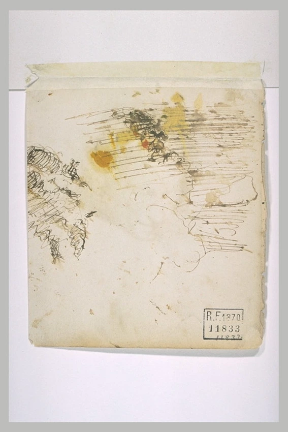 Croquis illisible - Stanislas Lépine | Musée d'Orsay