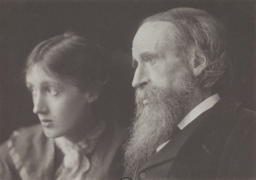 Virginia Woolf et son père Leslie Stephen - George Charles Beresford ...