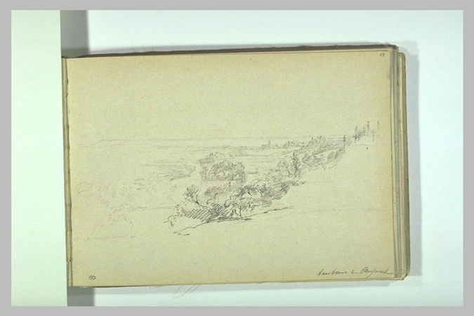 Paysage - Léonide Bourges | Musée d'Orsay