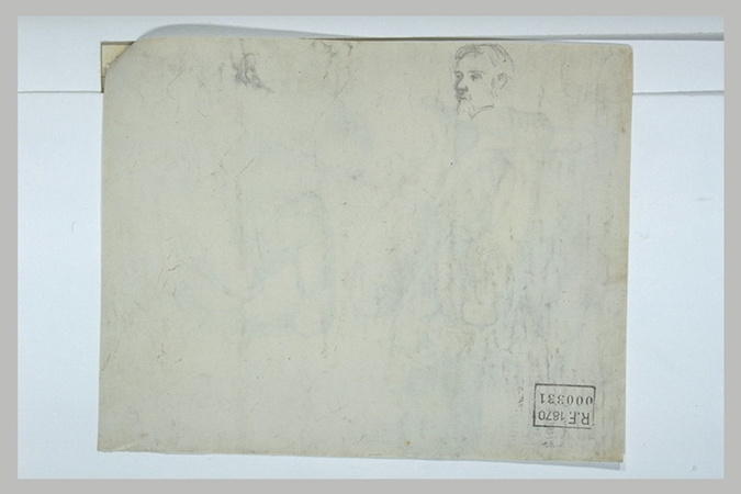 Visage d'homme - Henri Regnault | Musée d'Orsay