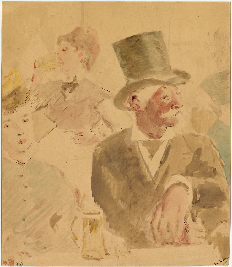Au Café-Concert - Edouard Manet | Musée d'Orsay