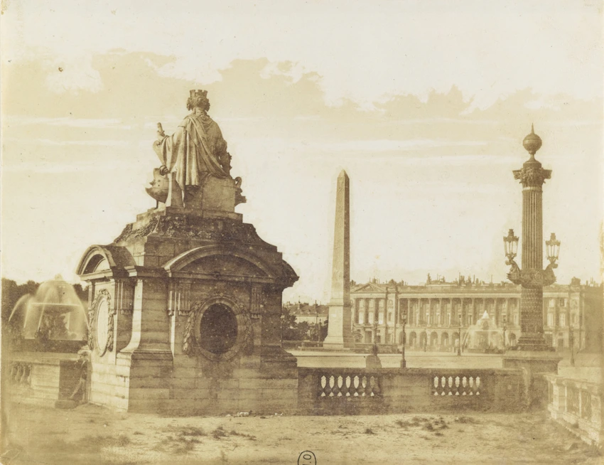 Paris, la Place de la Concorde - Adolphe Humbert de Molard | Musée d'Orsay