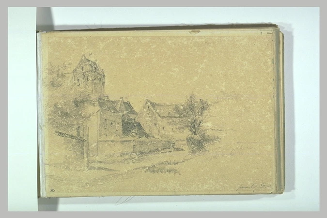 Une ferme - Léonide Bourges | Musée d'Orsay