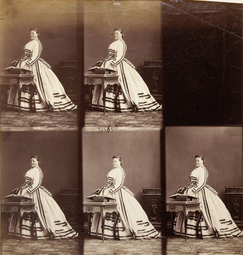 Duchesse de Lozada en pied, en cinq poses - André Adolphe Eugène ...