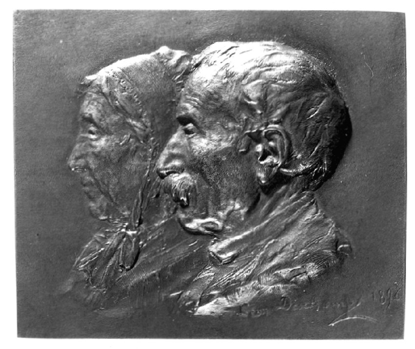 Couple de paysans - Léon Deschamps | Musée d'Orsay