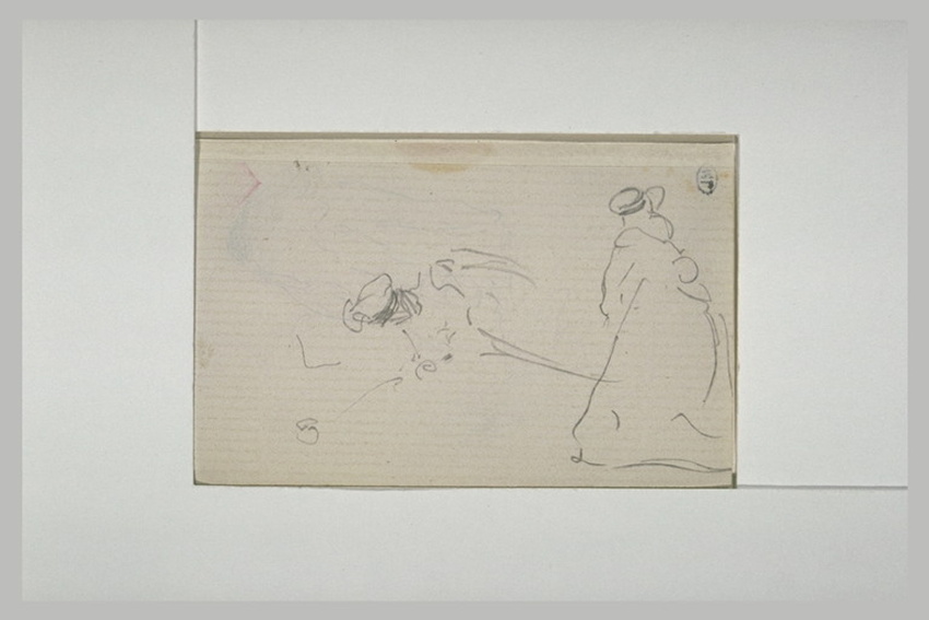 Deux figures - Edouard Manet | Musée d'Orsay