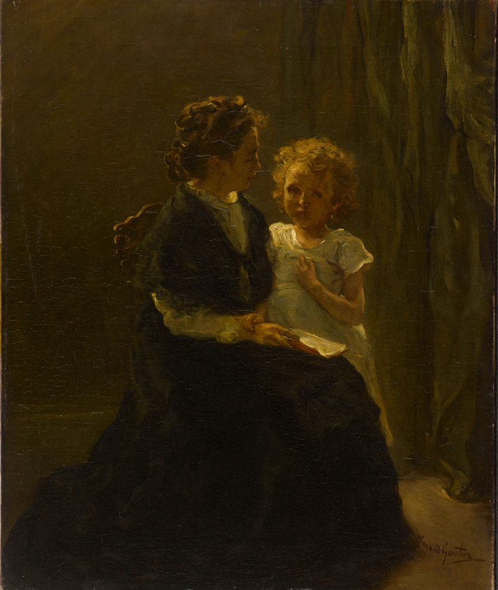 Mère et fille - Amand Gautier | Musée d'Orsay