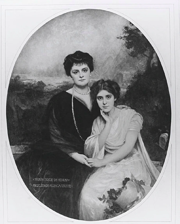 Portrait de Madame et Mademoiselle de Alvéar - Gabriel Ferrier | Musée ...