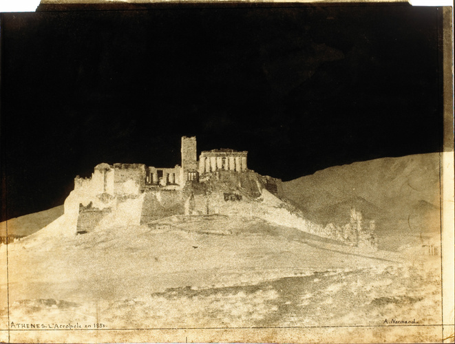 Athènes, l'Acropole - Alfred-Nicolas Normand | Musée d'Orsay
