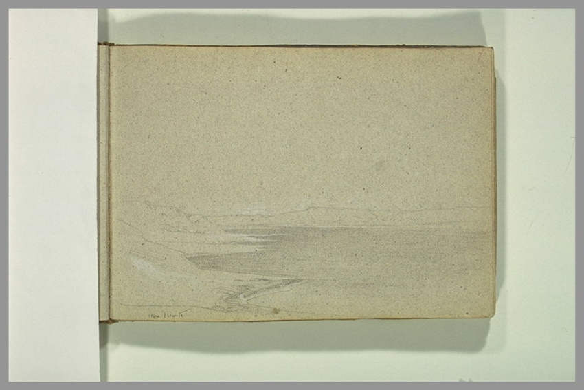 Vue de la Mer Morte - Léon Belly | Musée d'Orsay