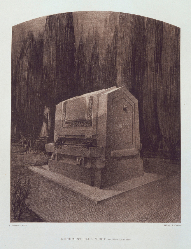 Monument Paul Virot au Père-Lachaise - Raoul Brandon | Musée d'Orsay