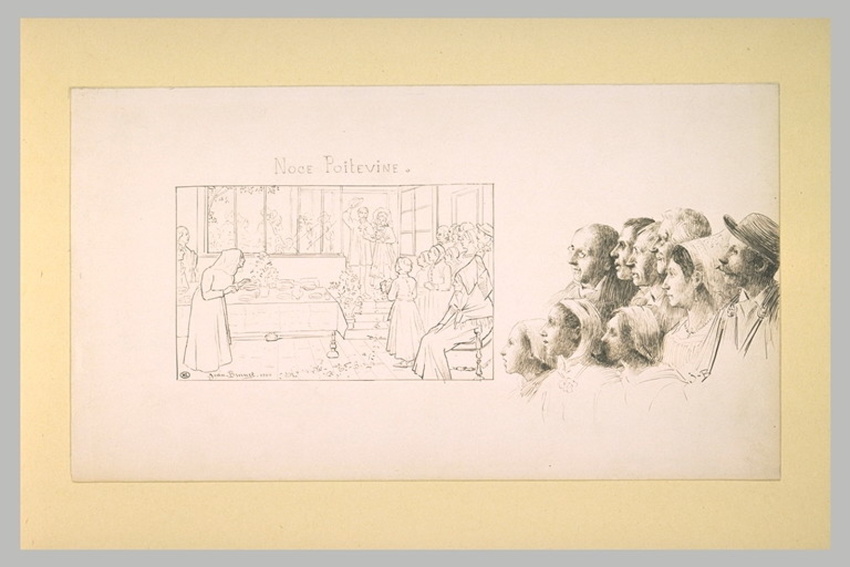 Noce Poitevine - Jean Brunet | Musée d'Orsay