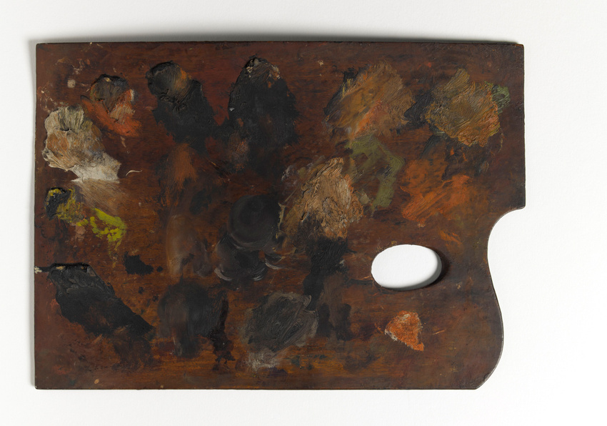 Palette d'Edgar Degas - Anonyme | Musée d'Orsay