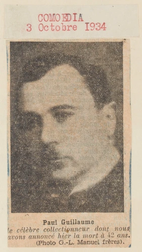 Paul Guillaume (photo) - Anonyme | Musée de l'Orangerie