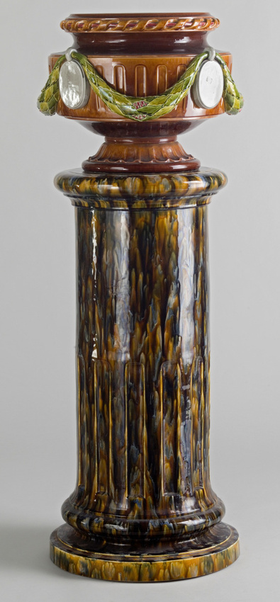 Vasque de style Louis XVI - Clément Massier | Musée d'Orsay