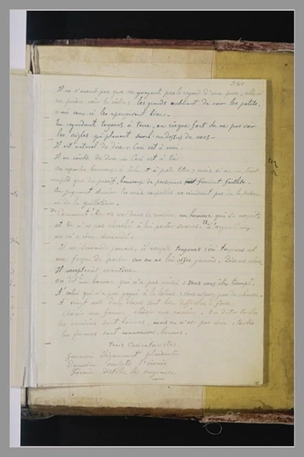 Texte manuscrit - Paul Gauguin | Musée d'Orsay